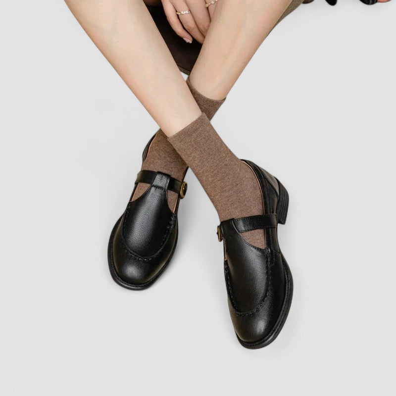 AVERY™|SQUARE TOE MARY JANE SHOES – Castelli New York
